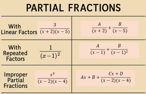 Partial Fractions – Learn